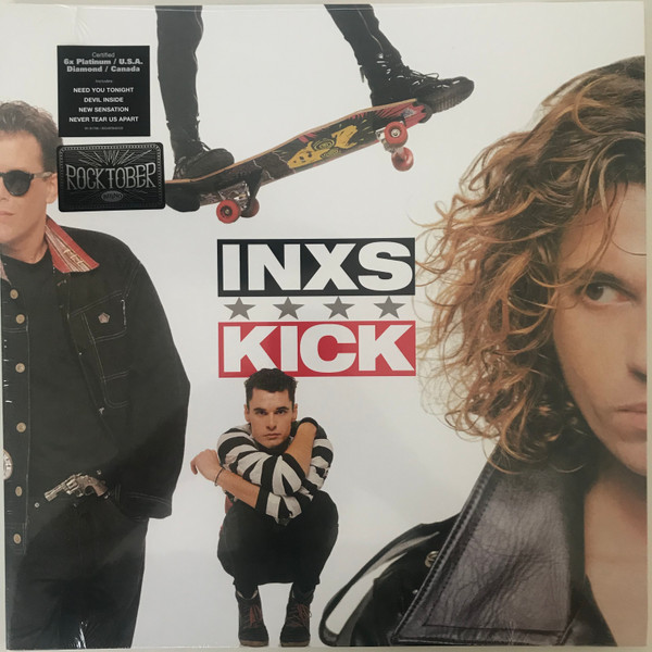 INXS - Kick - Clear Vinyl Record - Round Flat Records