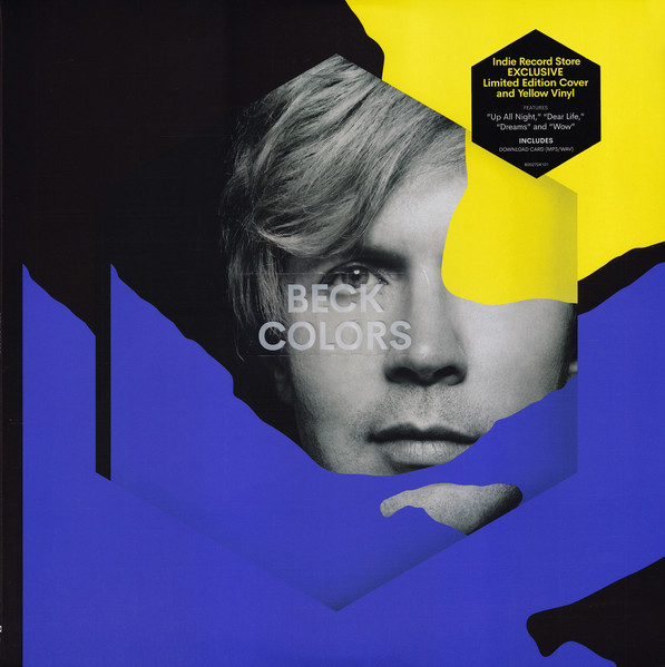 Beck - Colors - Indie Store Exclusive Yellow Vinyl Record - Round Flat ...
