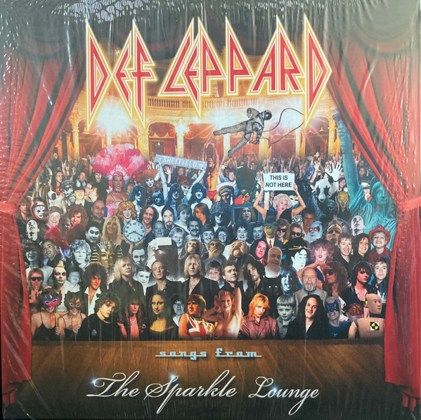 Def Leppard - Songs From The Sparkle Lounge - Vinyl Record - Round Flat ...