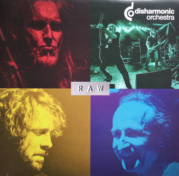 Disharmonic Orchestra - Raw - Clear Vinyl Record - Round Flat Records