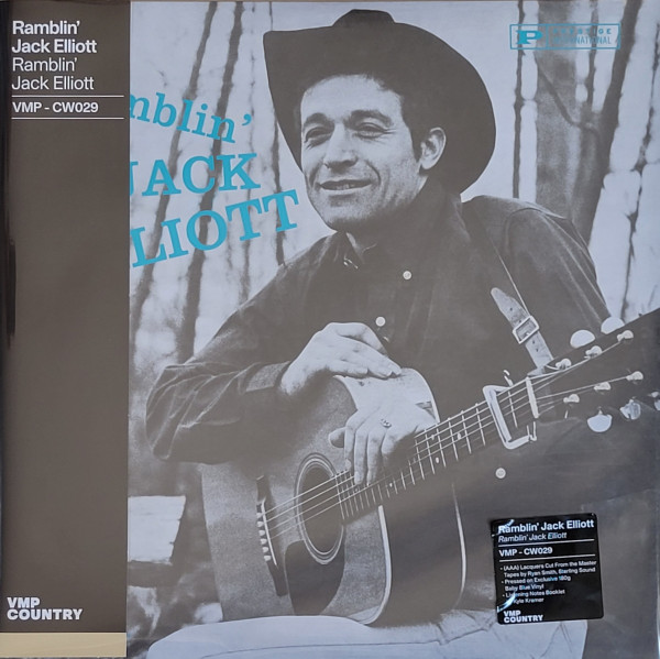 Ramblin' Jack Elliott - Ramblin' Jack Elliot - 180 Gram Baby Blue Vinyl ...