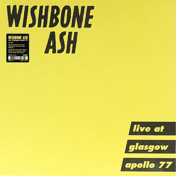 Wishbone Ash - Live At Glasgow Apollo 77 - Double Vinyl Record - Round ...