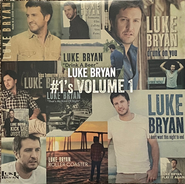 Luke Bryan - #1's Volume 1 - Root Beer Colored Vinyl Record - Round ...