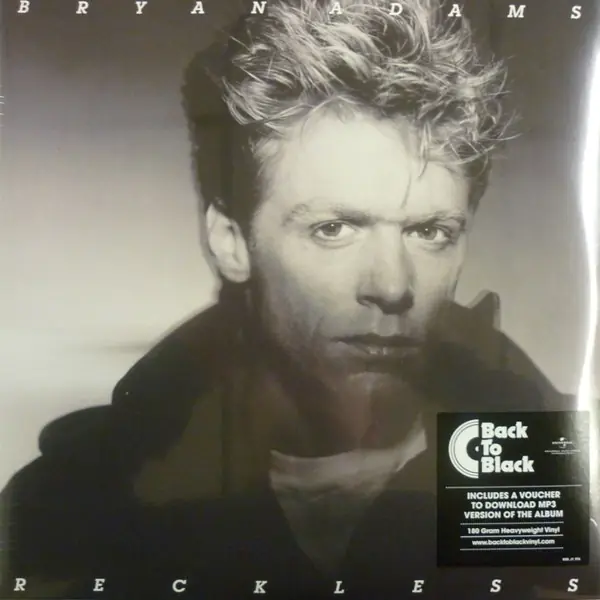 Bryan Adams - Reckless - Double Vinyl Records - Round Flat Records